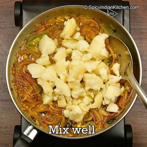 Poori Masala | Potato Masala for poori | Poori kizhangu | Puri kilangu ...