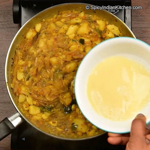 Poori Masala | Potato Masala for poori | Poori kizhangu | Puri kilangu ...